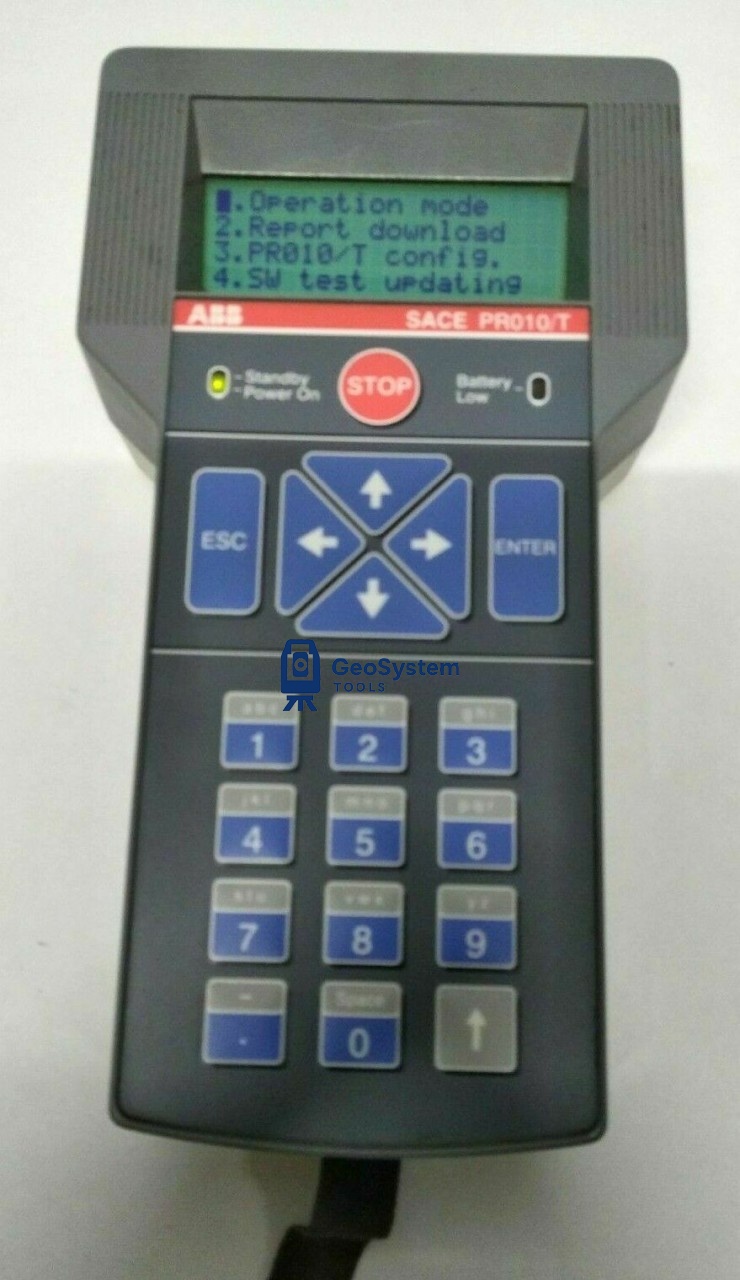 ABB SACE PR010/T Test Unit Annex Low Voltage Circuit Breaker