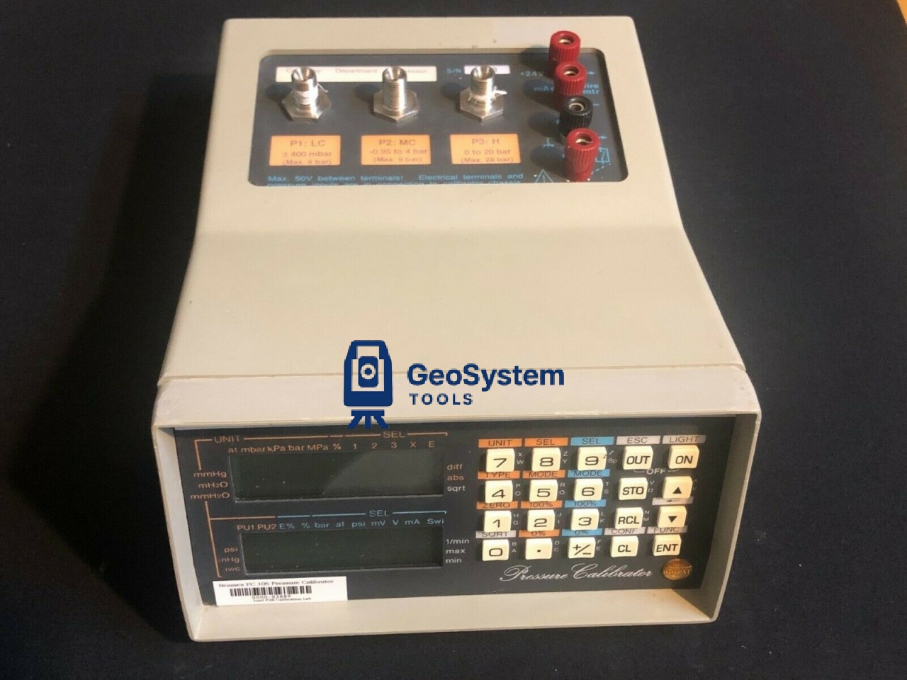 Beamex PC106 PC 106 Pressure Calibrator